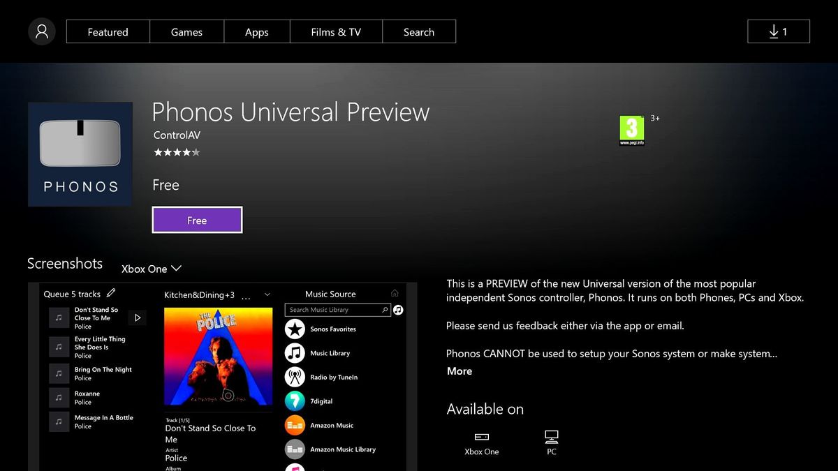 Third-party Sonos app Phonos is now available for the Xbox One ...