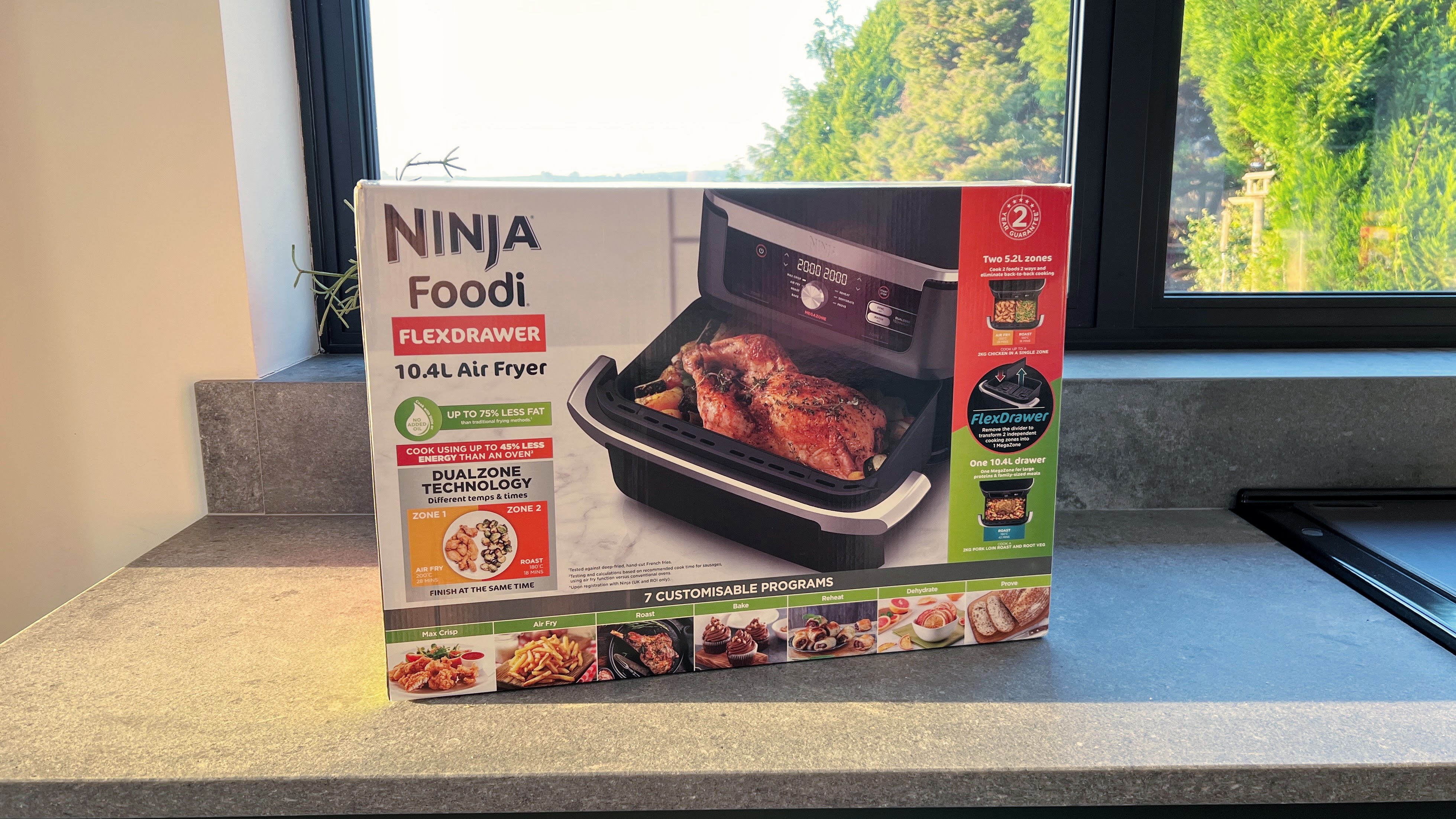 Ninja Foodi 11 Quart 7-in-1 MegaZone XL FlexBasket Air Fryer review | Top Ten Reviews
