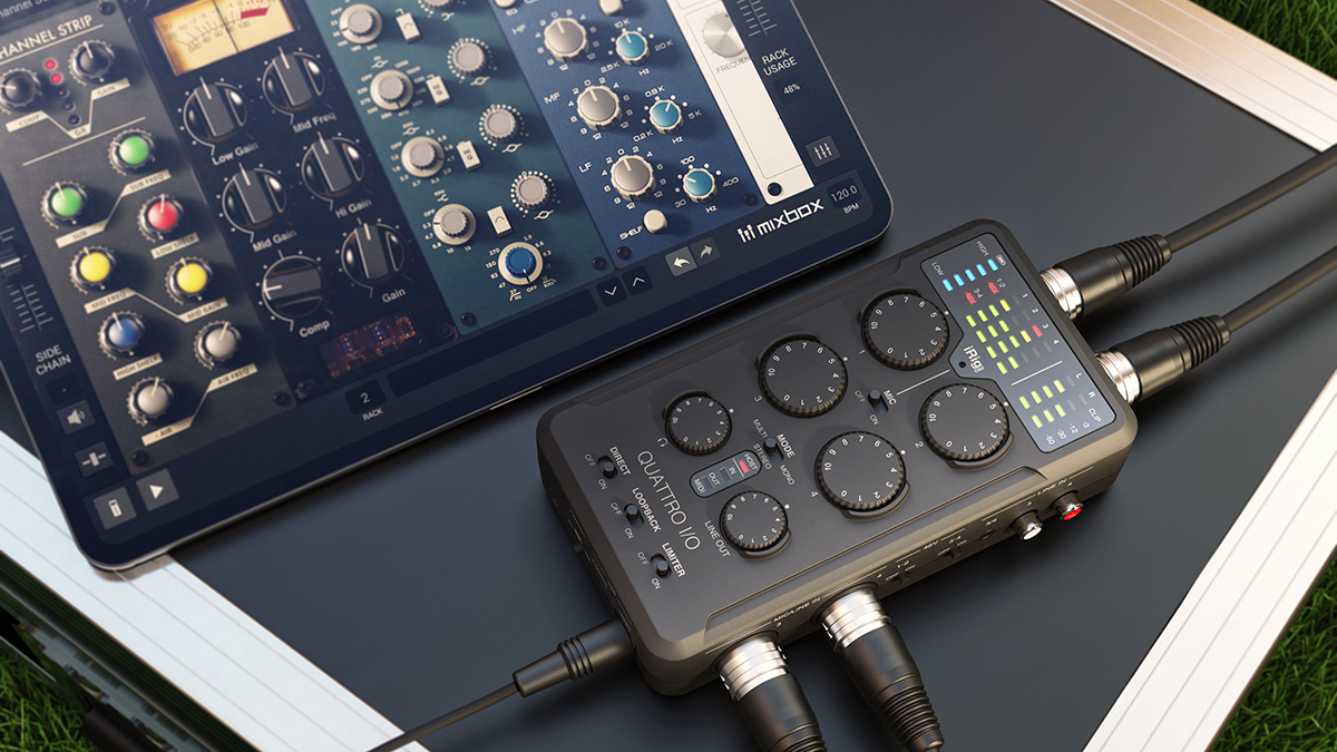 IK Multimedia's iRig Pro Quattro I/O is a brutish 4-channel field ...