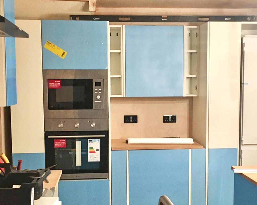 How to install kitchen cabinets DIY | Real Homes