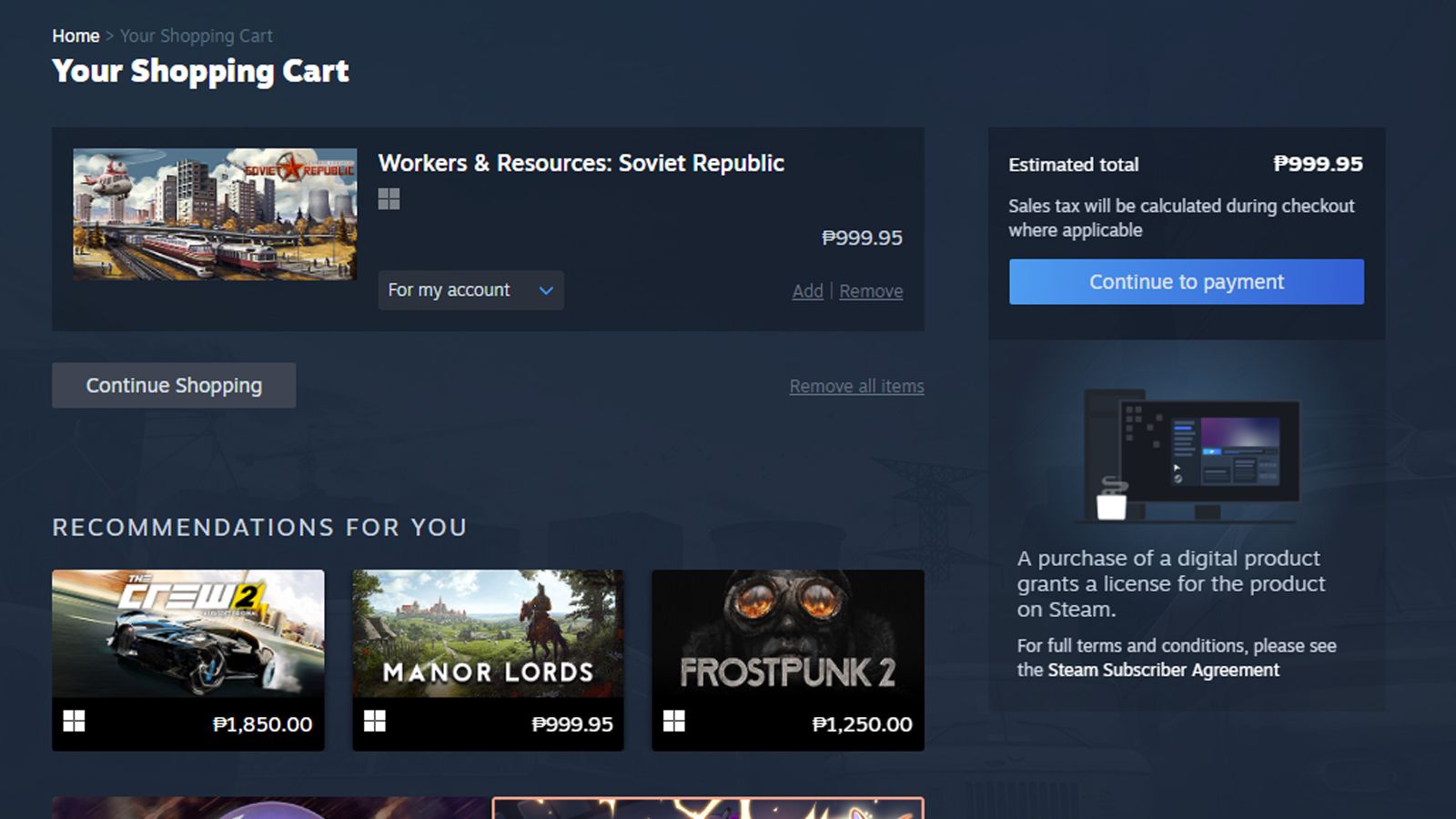 Steam checkout banner clarifies you don’t own the game you buy — GOG ...