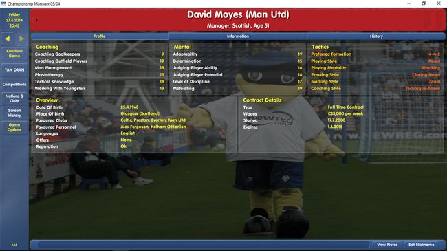 The history of Championship Manager and Football Manager | PC Gamer