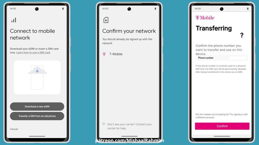 Google's eSIM migration tool has arrived on the Pixel 8 | Android Central