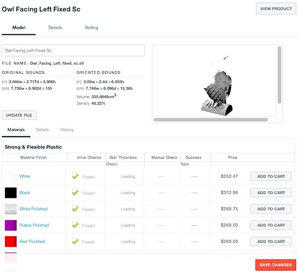 Shapeways 3D Printing Service Review | Tom's Guide