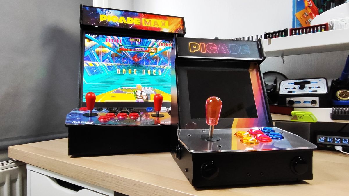 Picade Max Review: Two-Player DIY Retro Arcade for Raspberry Pi | Tom's Hardware