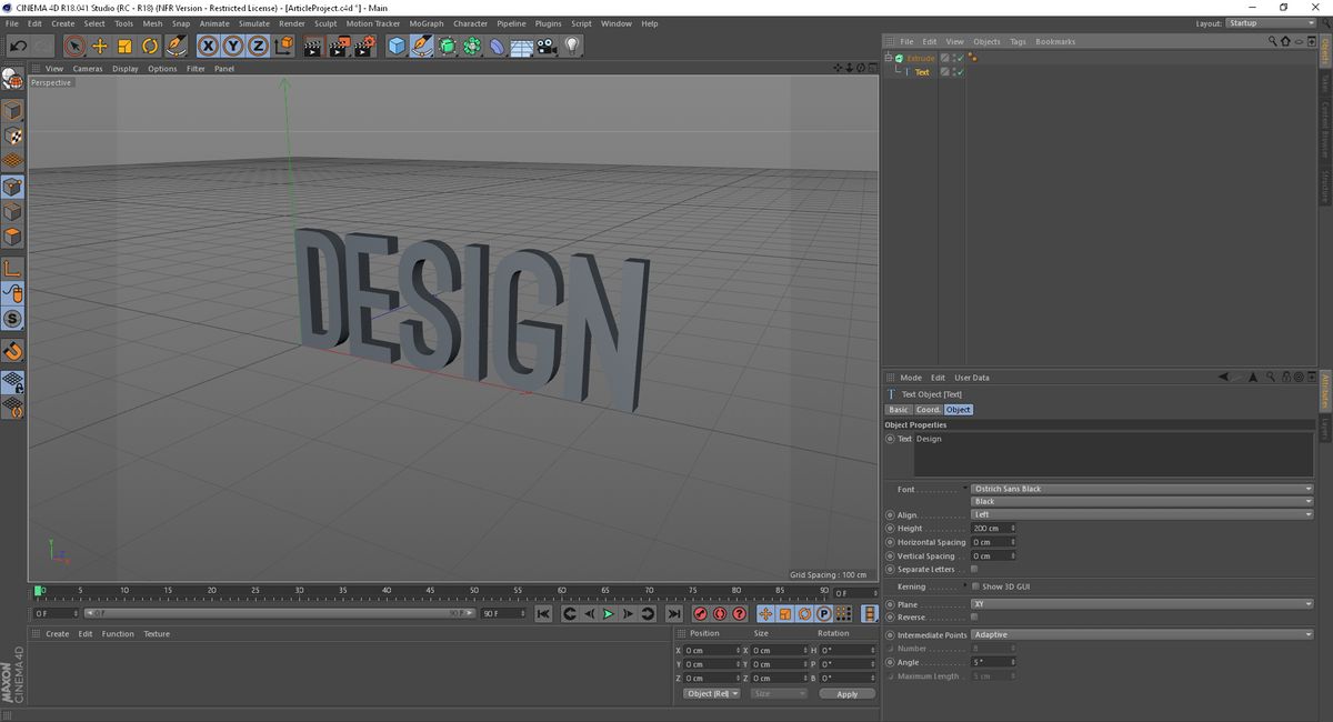 3D text tutorial for graphic designers | Creative Bloq