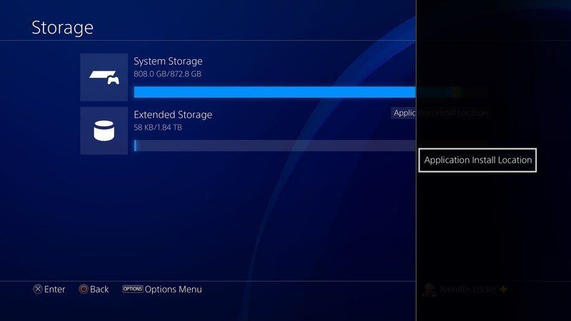 How to choose the default hard drive for PlayStation 4 game downloads ...