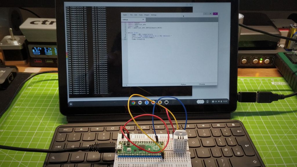 How to Make CircuitPython Projects on a Chromebook | Tom's Hardware