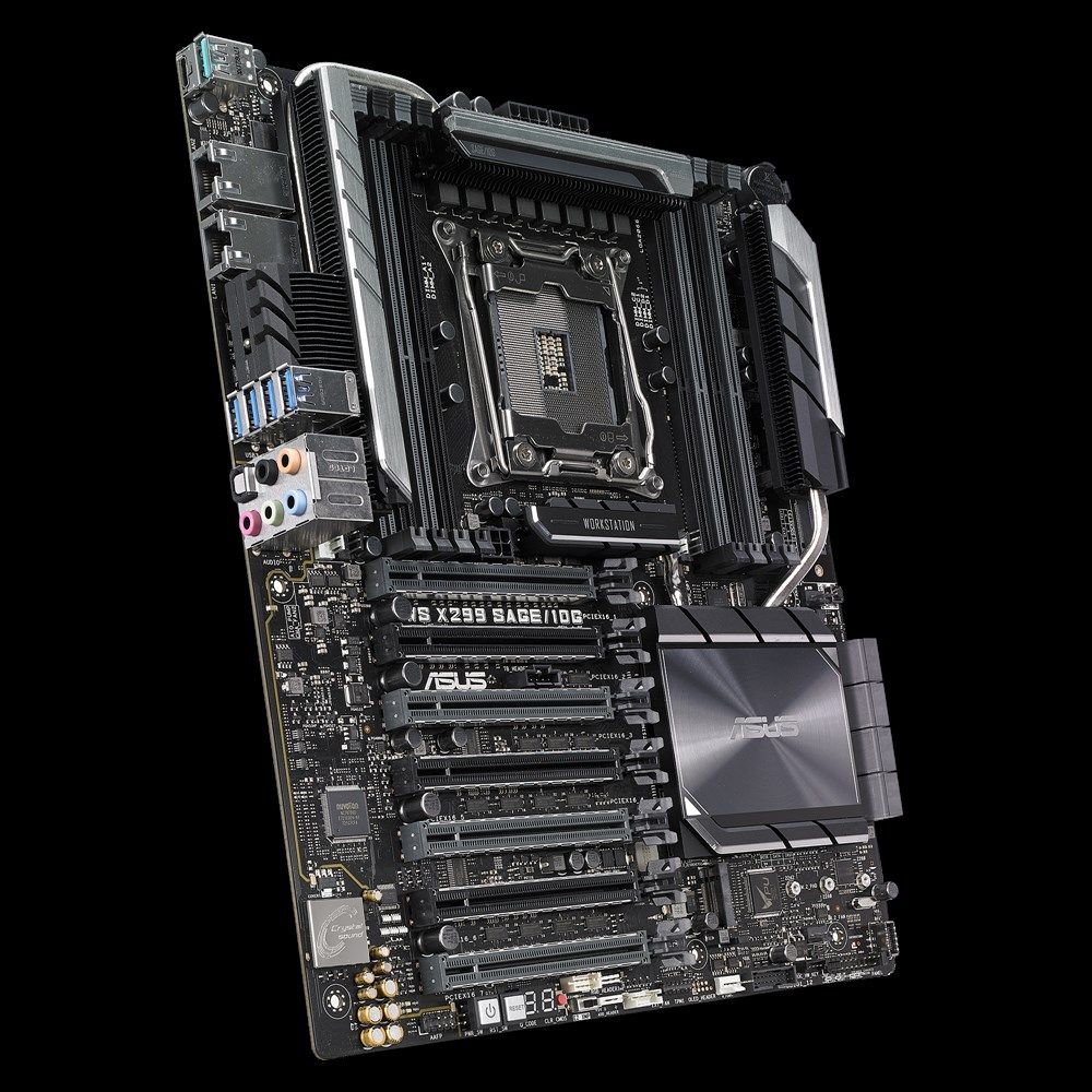 Asus Future-Proofs The WS X299 Sage With Dual 10GbE Ports | Tom's Hardware