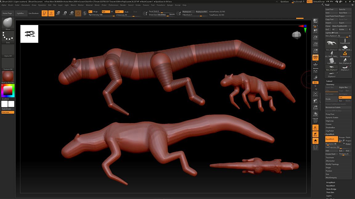 Why I'm still using ZBrush ZSpheres in 2023 - these are my tips ...