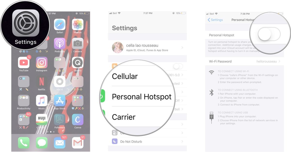 How to connect to an Instant Hotspot with your iPhone or iPad | iMore
