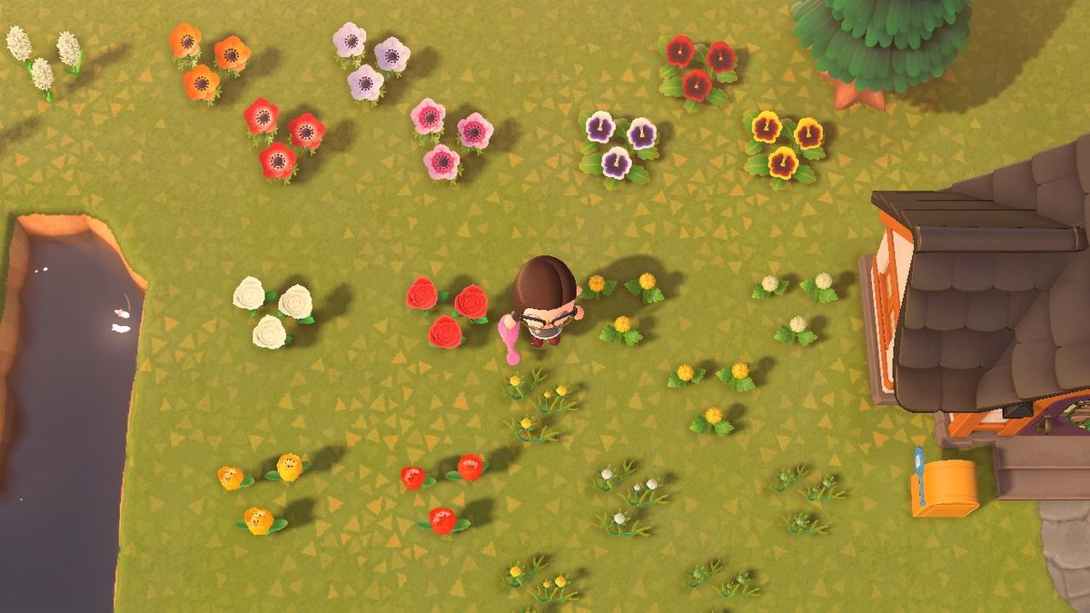 How to create hybrid flowers in Animal Crossing New Horizons | GamesRadar+