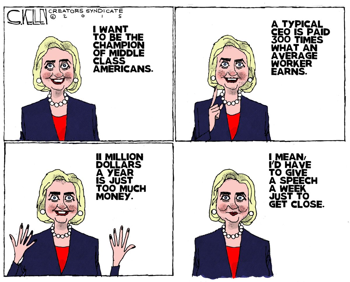 Political cartoon U.S. Hillary Clinton 2016 | The Week