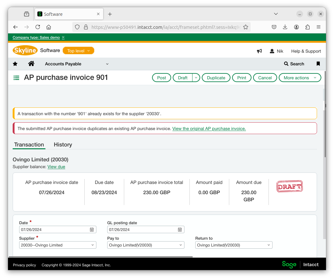 Sage Intacct review | ITPro