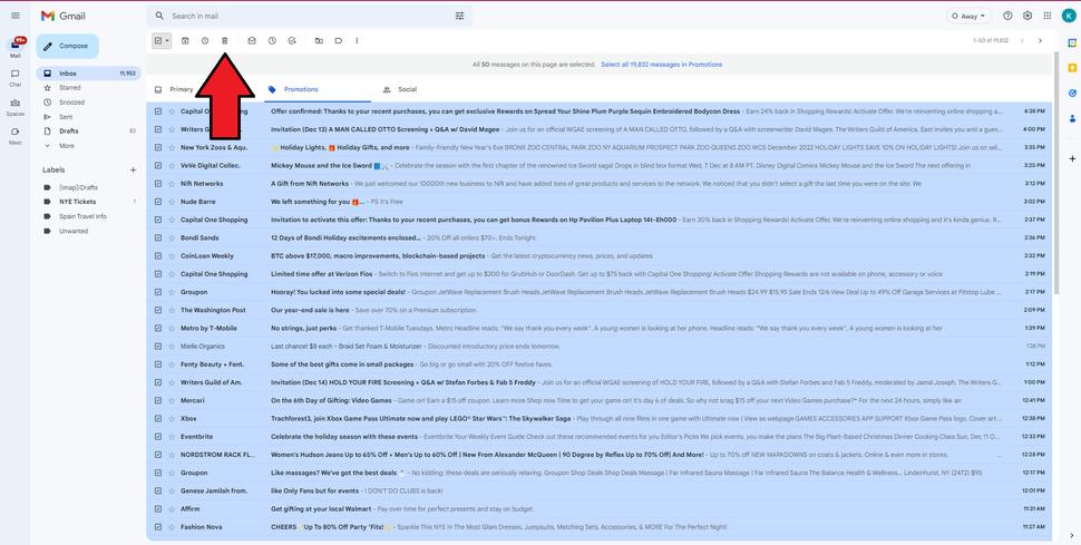 How to delete Gmail emails | Laptop Mag