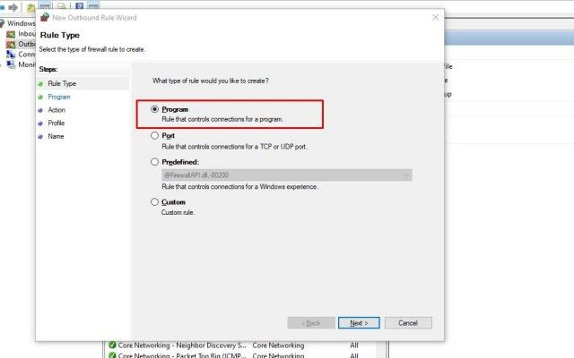 How to Block a Program From Connecting to the Internet in Windows 10 ...