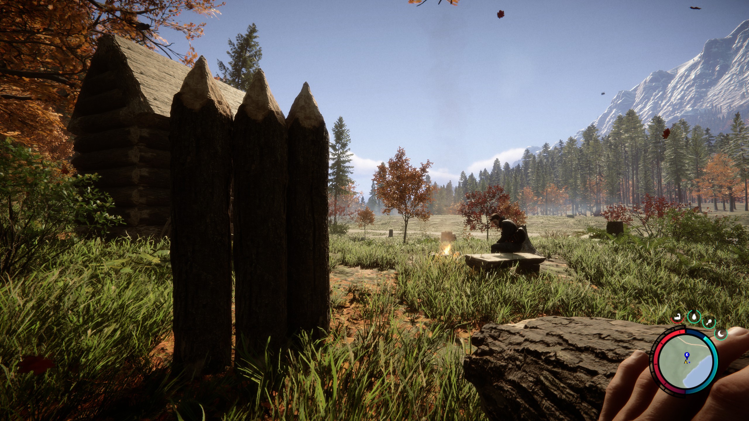 Sons Of The Forest Defensive Wall Guide PC Gamer