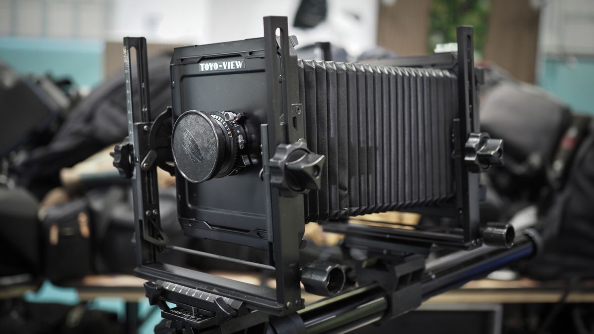 Aladdin's Cave of cameras! Large format, film SLRs, vintage lenses and ...