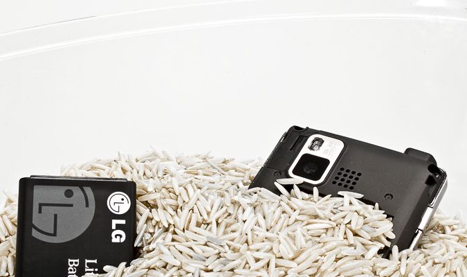 Use Rice to Dry Out a Wet Phone | Do It Yourself Fixes Tested | Laptop Mag