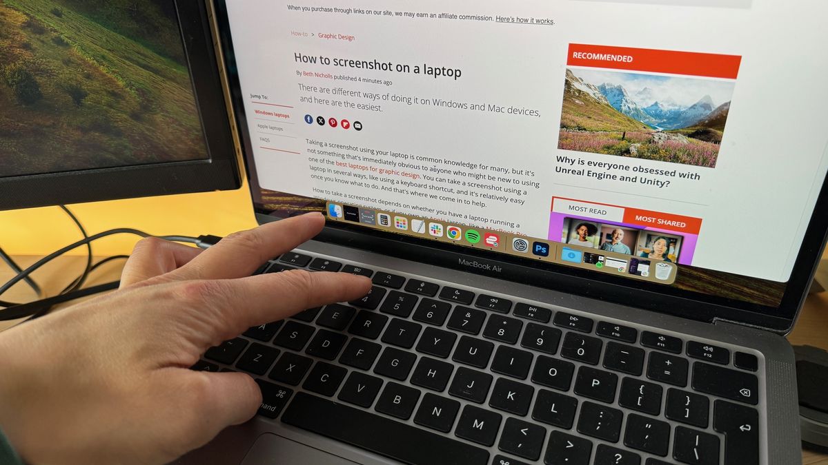 How to screenshot on a laptop | Creative Bloq