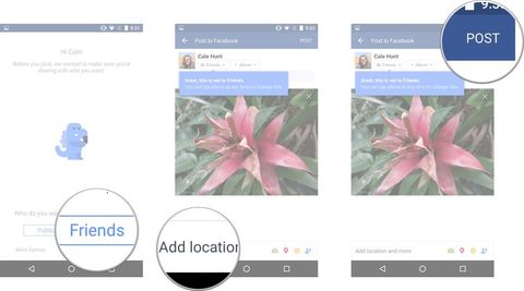 How to share a picture from your Android phone to Facebook | Android ...