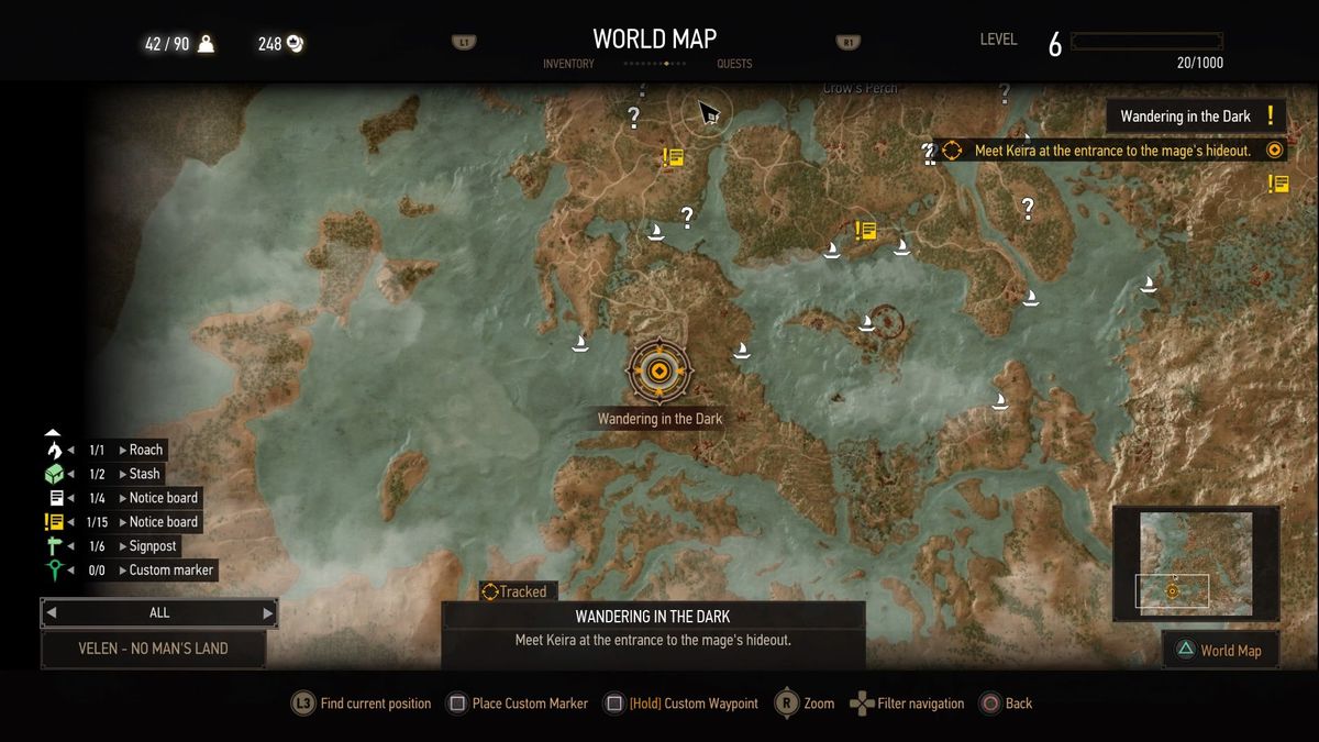 The Witcher 3 Wandering in the Dark quest and how to escape from the ...