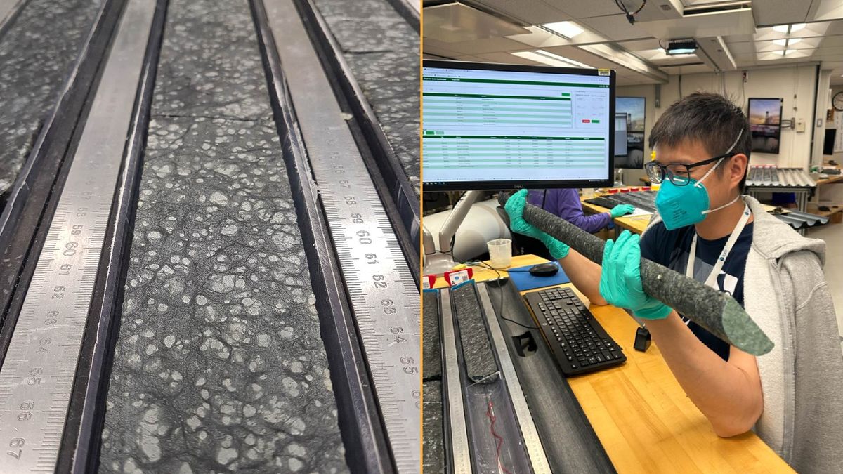 Scientists drill longest-ever piece of Earth's mantle from underwater ...
