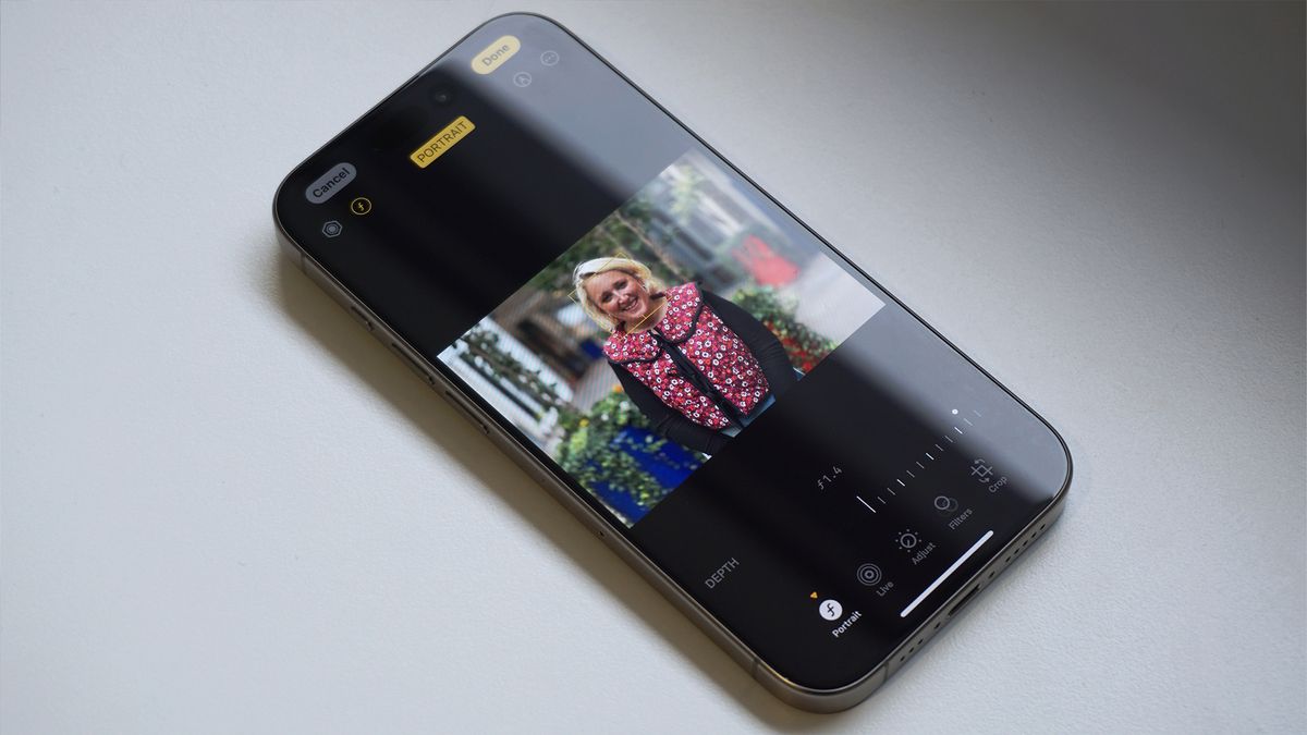 How to turn normal photos into Portrait mode photos on iPhone 15 | iMore