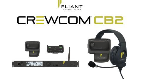 Pliant Technologies Rolls Out CrewCom CB2 Wireless Intercom | TV Tech
