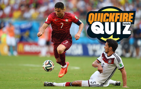 Quickfire Quiz 88: Can you answer 10 questions in 90 seconds? | FourFourTwo