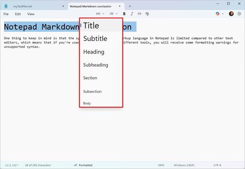 How to use Markdown in Notepad for Windows 11 | Windows Central