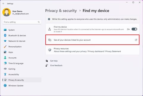 How to enable Find My Device on Windows 11 | Windows Central