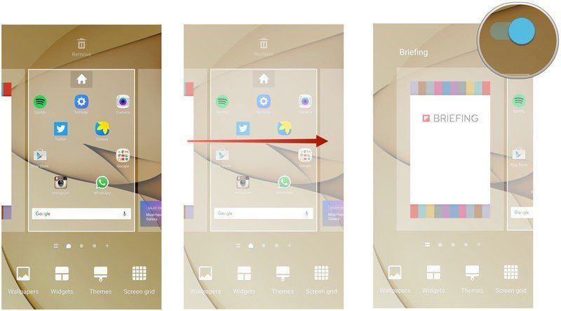 How to manage Home screen settings on the Samsung Galaxy S7 | Android ...