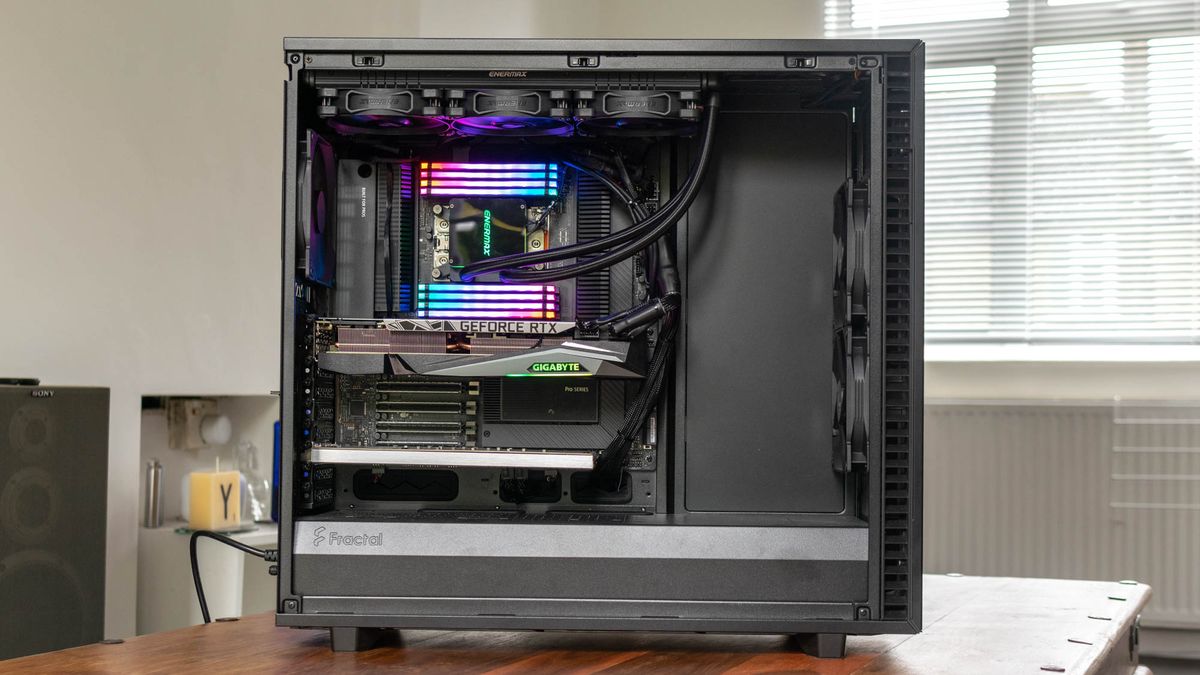 Chillblast Fusion Threadripper Pro RTX 3975WX Workstation review: Big ...