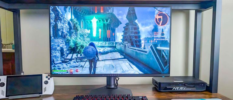 The Alienware AW2725QF gaming monitor has dual-modes and supports both ...