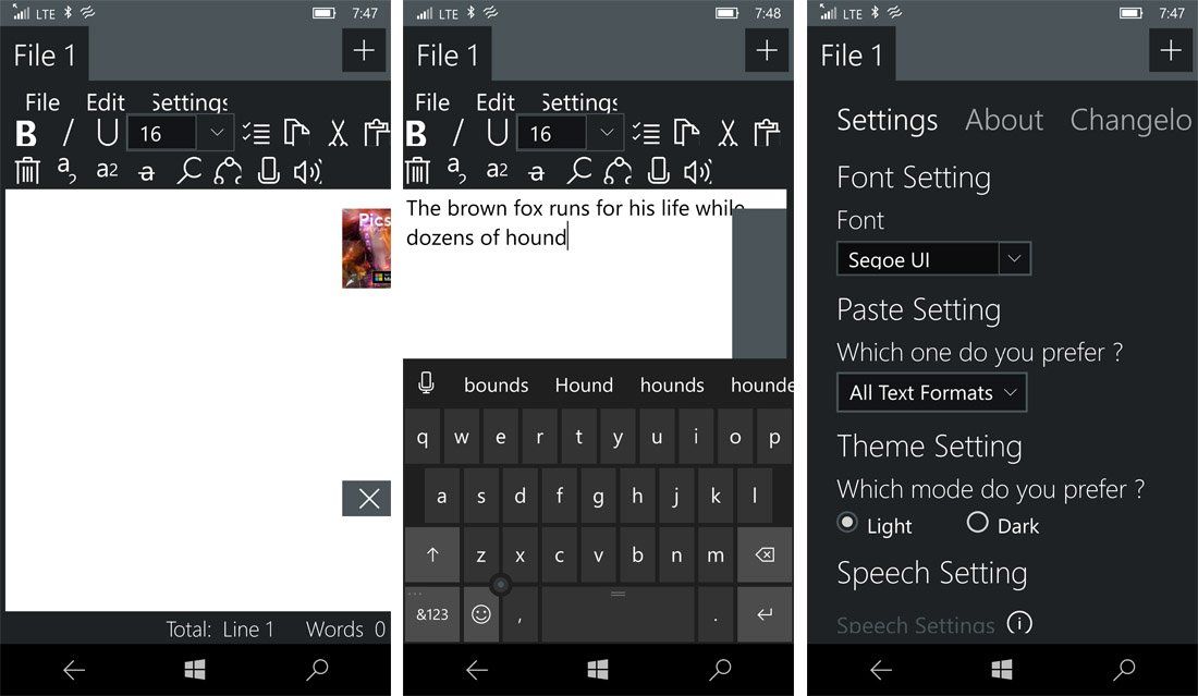 Write to your heart's delight with Nextpad for Windows 10 PC and Mobile ...