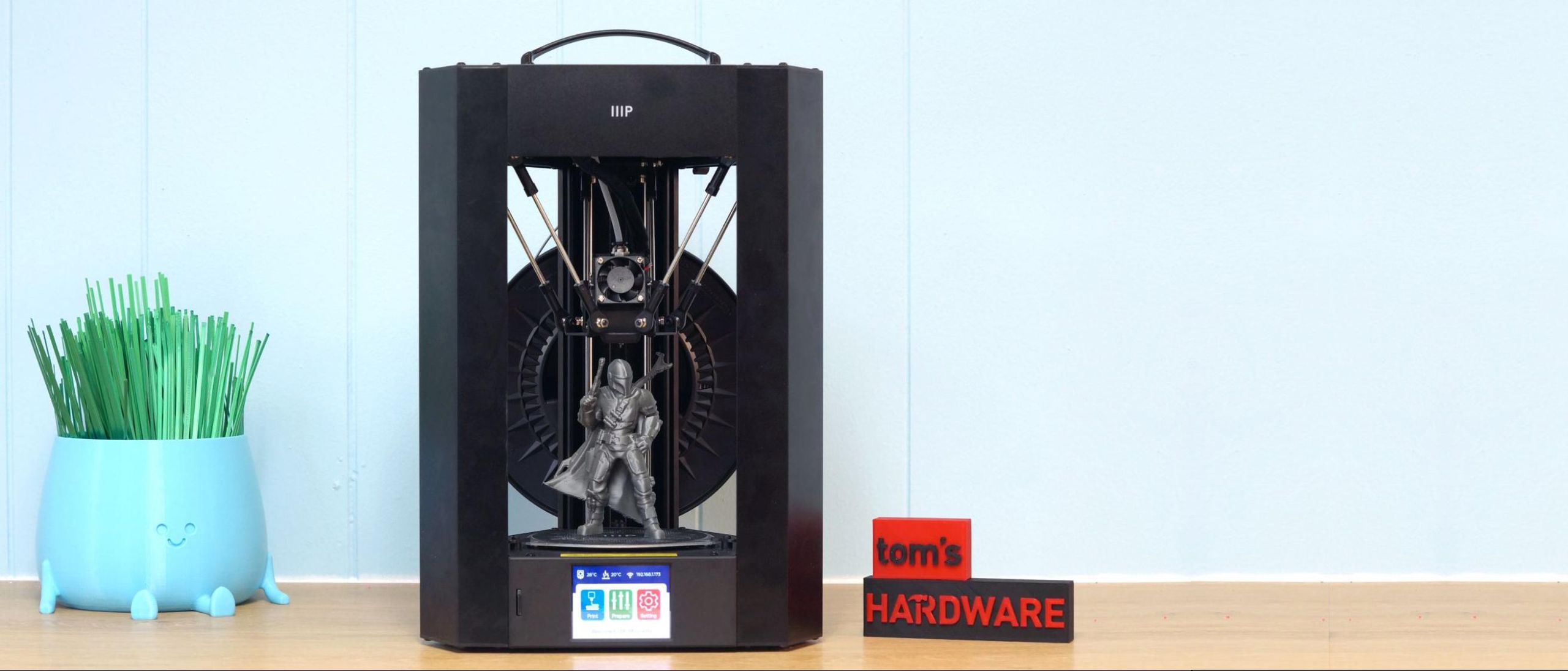 Monoprice Mini Delta V2 Review: Fast Junior Prints | Tom's Hardware