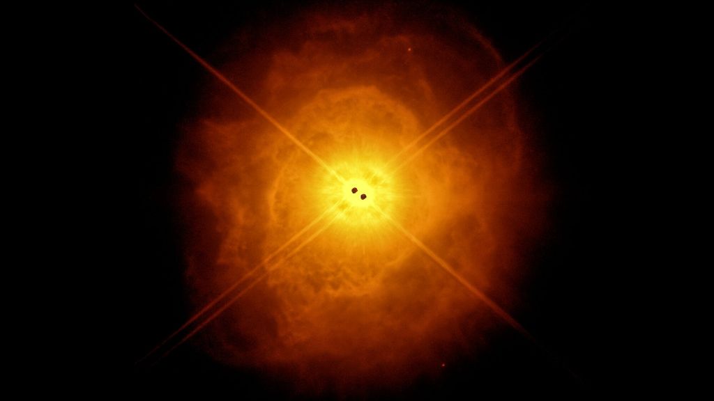 Two stars carve egg-shaped nebula photo of the day Feb. 24, 2026 | Space