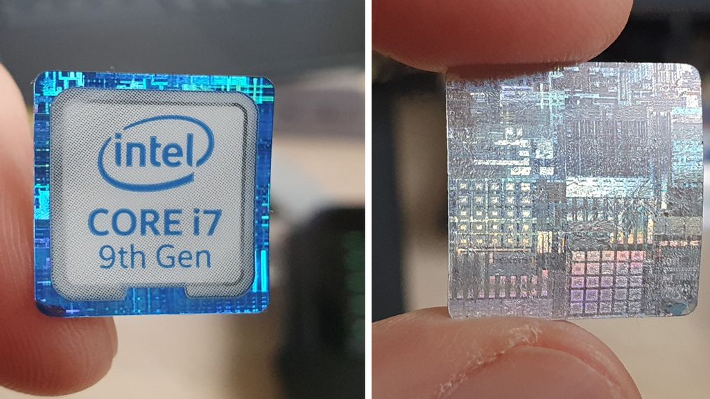 Classic Intel Pentium III sticker doesn't entirely match the 1999 CPU ...