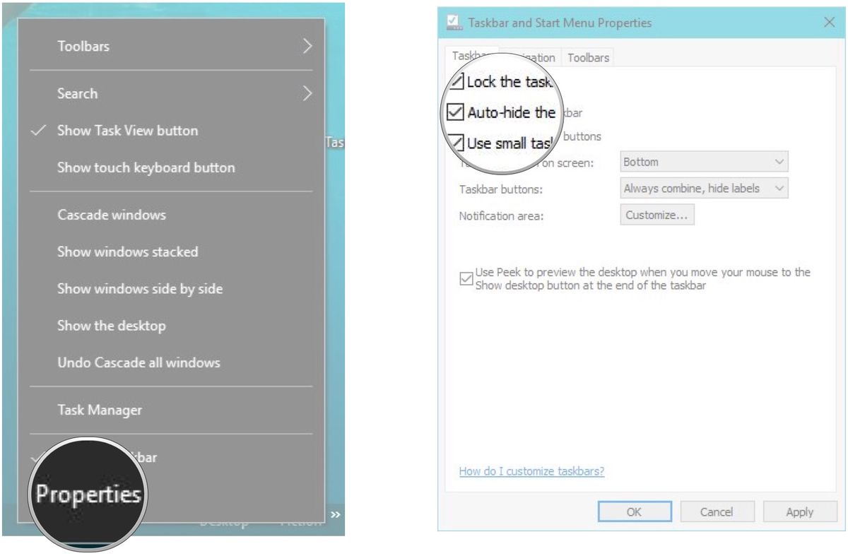 7 tips for customizing your taskbar in Windows 10 | Windows Central