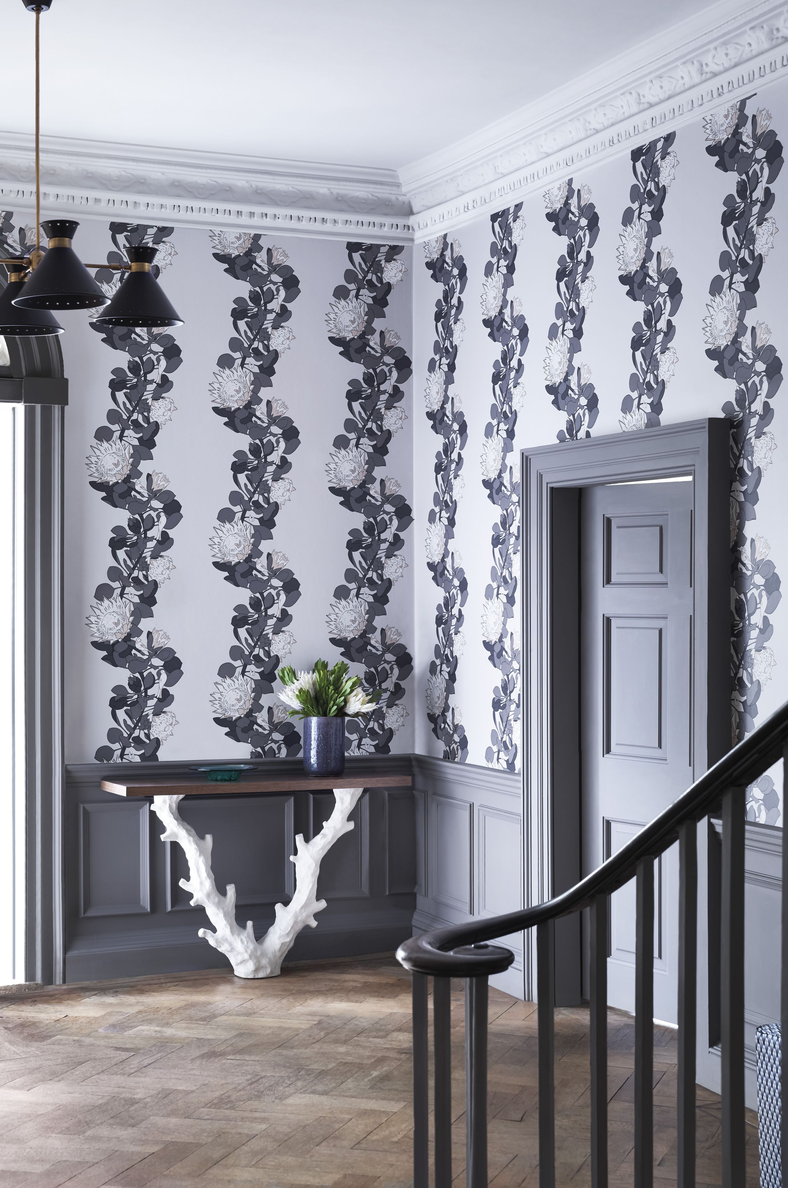 Grey wallpaper ideas | Real Homes