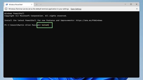 How to enable and use Telnet on Windows 11 | Laptop Mag
