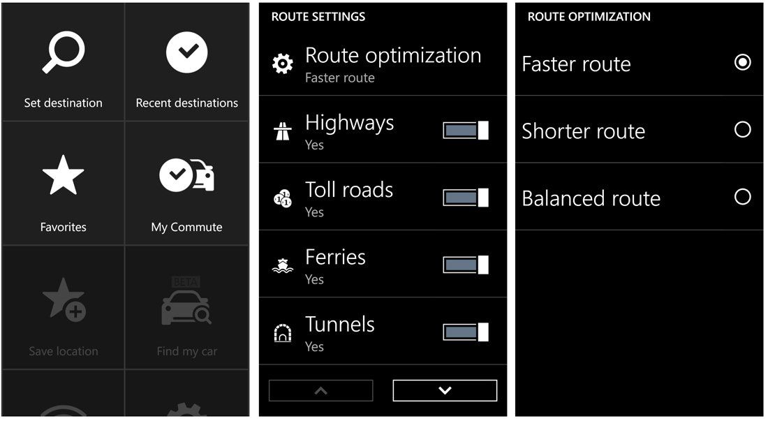 Windows Phone Navigation App Smack Down: NAVIGON vs. HERE Drive+ ...