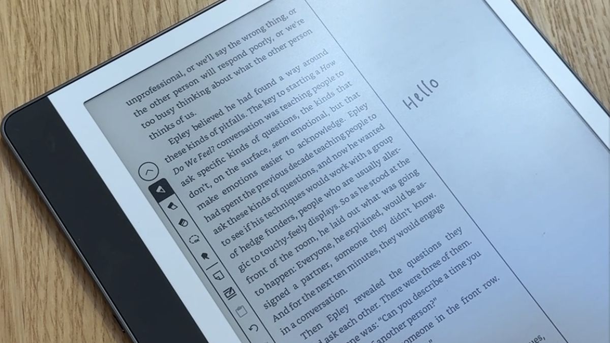 Hands on: Amazon Kindle Scribe 2024: An excellent 2-in-1 eReader gets ...