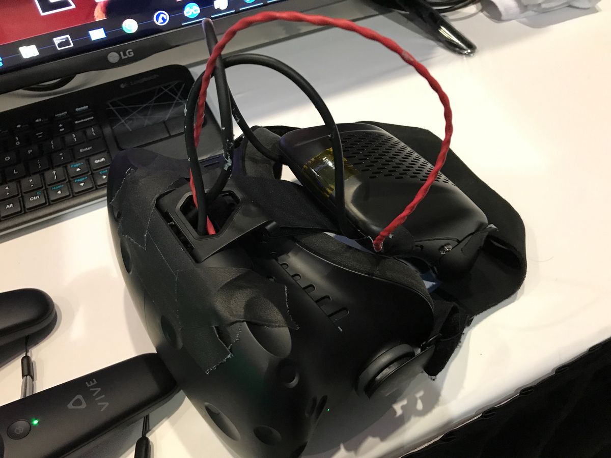 I tried Intel's wireless Vive VR headset, and I want one | PC Gamer
