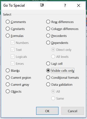 How to Select Only the Visible Cells in Microsoft Excel | Laptop Mag