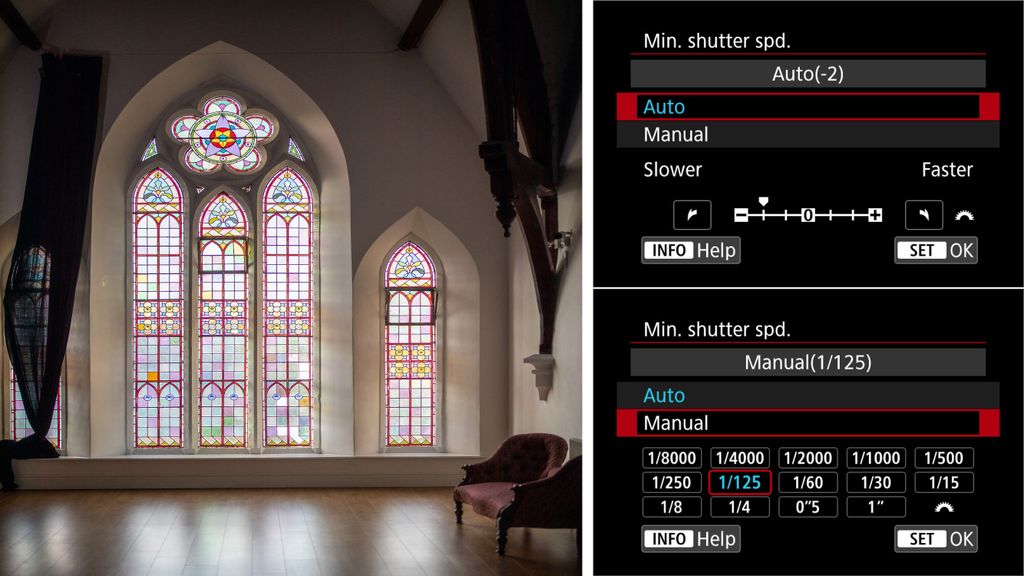 Set up your Canon EOS camera's Auto ISO for sharp low-light interiors ...