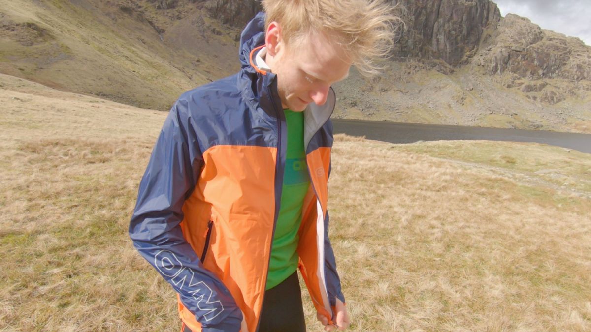 OMM Halo lightweight waterproof running jacket review | Advnture