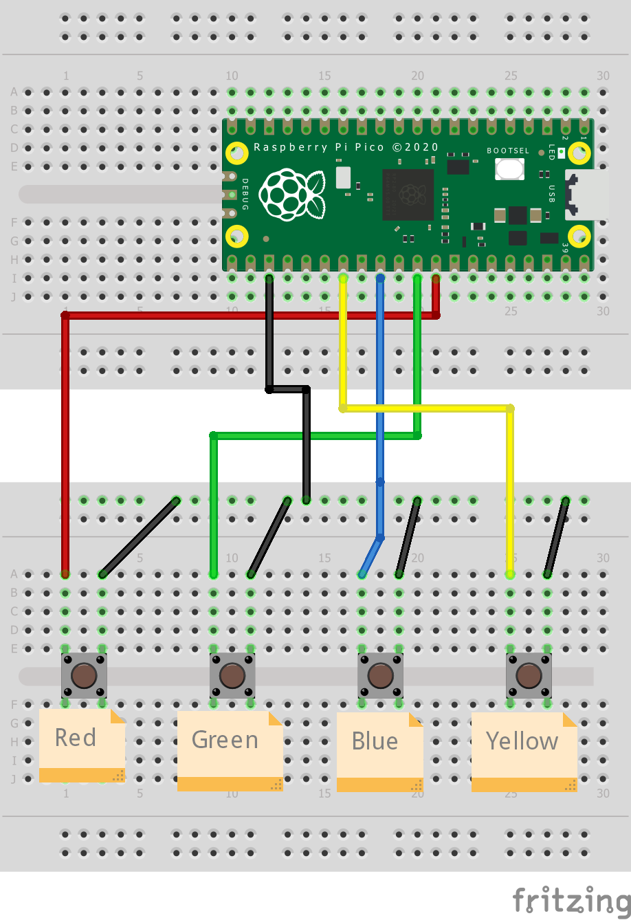 How To Build a Simon Game with Raspberry Pi Pico | Tom's Hardware
