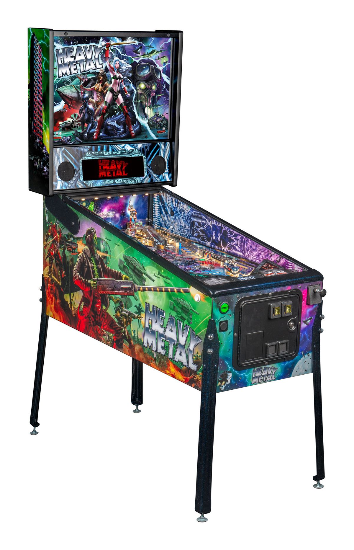 Heavy Metal rolls out unique tie-in to 300th issue - an actual pinball ...